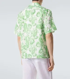Etro Paisley Linen Shirt