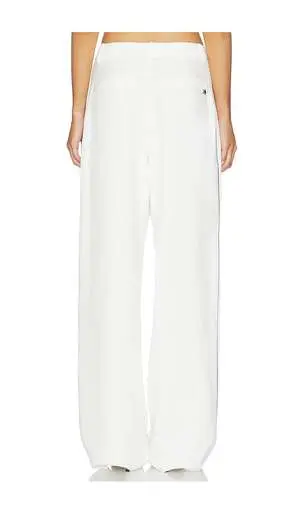 KATE BARTON Wool Cotton Pleat Trouser