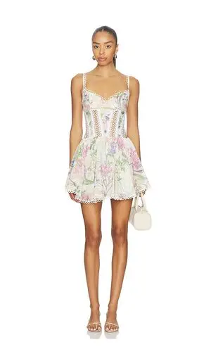 Charo Ruiz Ibiza Gardenia Short Dress - Cream