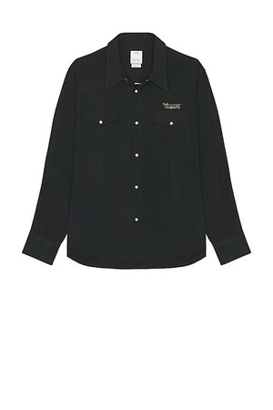 Visvim Four Corners Long Sleeve Shirt - Black