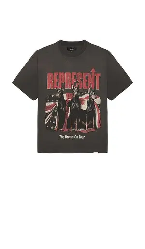 REPRESENT Dream On Tour Tee In . Also - Grey