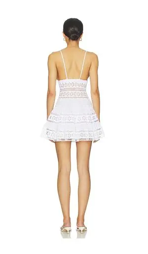 Charo Ruiz Ibiza Isca Short Dress - White