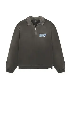 REPRESENT Nothing Faster Quarter Zip Pullover - Black