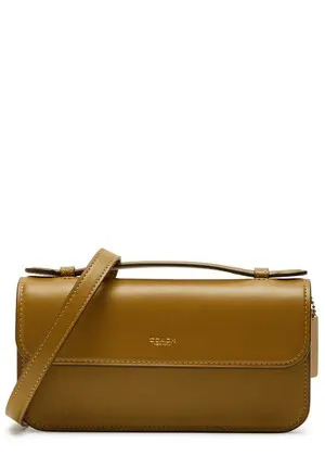 COACH Elora Leather Cross-body Bag - Olive