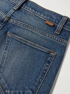 JAMIE HALLER The Freddie Mid-rise Slim-leg Jeans