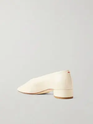 AeydĒ Delia Leather Pumps - Neutrals