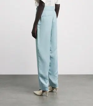 JOSEPH Linen-blend Aix Trousers
