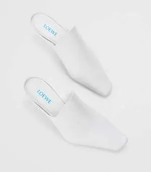 Loewe Lambskin Emily Heeled Mules