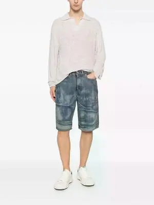 WON HUNDRED Belt Loops Shorts - Blue