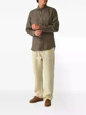 MC2 SAINT BARTH Calais Drawstring Trousers - Neutrals