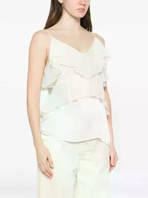 Dixie Ruffled V-neck Camisole