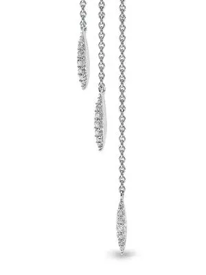 Yoko London 18kt White Gold Freshwater Pearl And Diamond Drop Earrings - Silver