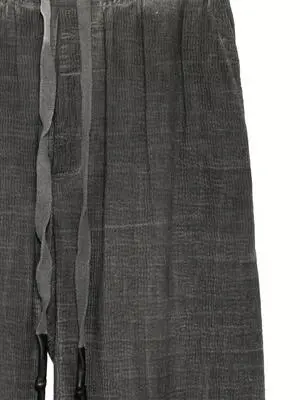 ISAAC SELLAM EXPERIENCE Cotton Textured Trousers