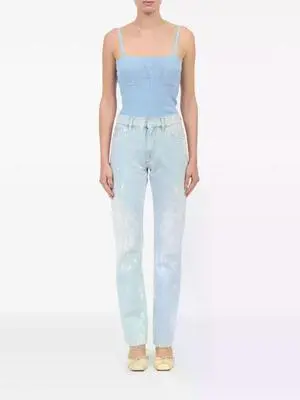 MAISON MARGIELA Straight-leg Jeans With Paint Effect