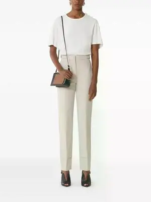 LANVIN Cape Effect Embellished T-shirt - White