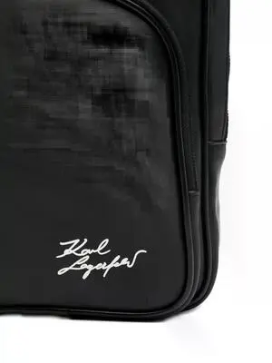 Karl Lagerfeld Zip Messenger Bag