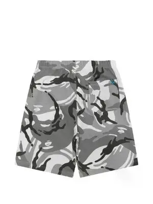 AAPE BY *A BATHING APE Camouflage Print Shorts
