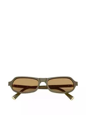 Miu Miu Geometric Logo Sunglasses