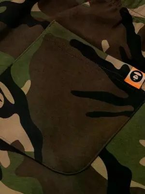 AAPE BY *A BATHING APE Camouflage Pattern Shorts