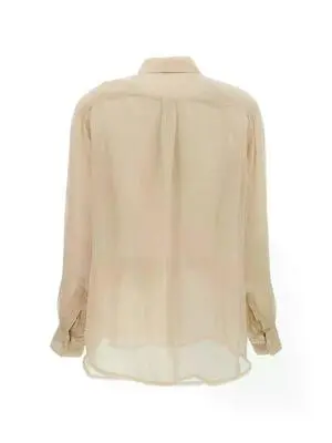 Comme Des Garçons Ruffled Shirt - Neutrals