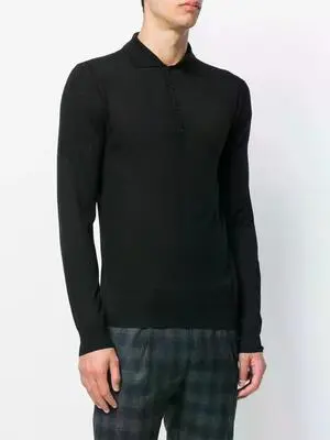 PAOLO PECORA Wool Polo Shirt