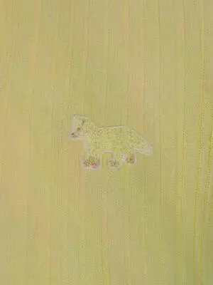 Maison Kitsuné Pastel Buttoned Cardigan - Yellow