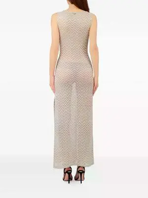 Liu Jo Chevron Sleeveless Dress