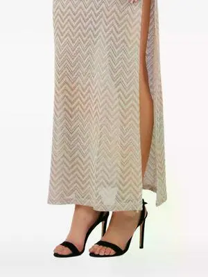 Liu Jo Chevron Sleeveless Dress
