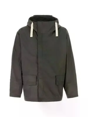 Nanamica Drawstring-hooded Flap-pocket Jacket