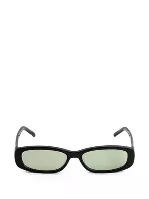 KALEOS Minx Rectangle-frame Sunglasses - Black