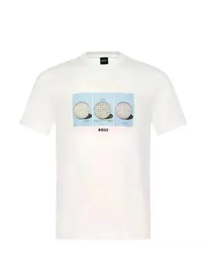 BOSS Graphic-print Short-sleeves T-shirt