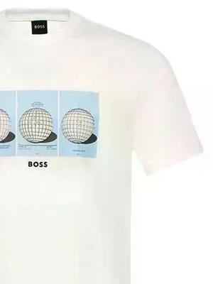 BOSS Graphic-print Short-sleeves T-shirt