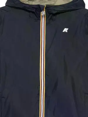 K-WAY Hooded Zip Jacket - Blue