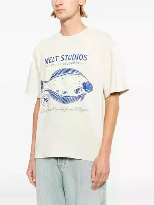 MELT Fish-print T-shirt