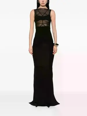 Rick Owens Dirt Coda Maxi Skirt - Black