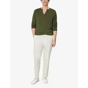 The Kooples Cotton-knit Sweatshirt With Brand Embroidery