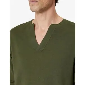 The Kooples Cotton-knit Sweatshirt With Brand Embroidery