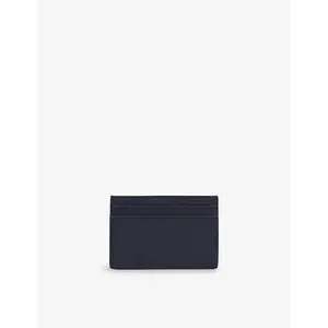 Smythson Panama Leather Card Holder - Navy