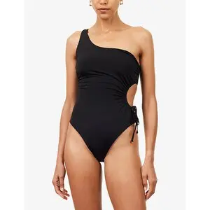 Max Mara Canarie Asymmetric Swimsuit