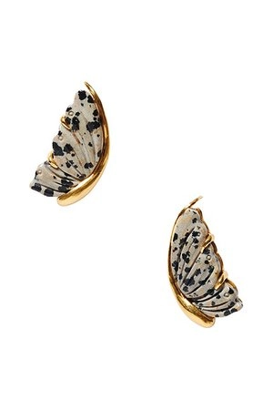 Chan Luu Butterfly Earrings - Jasper