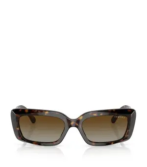VOGUE Acetate Pillow Sunglasses - Brown