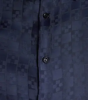 Sandro Jacquard Cross Short-sleeve Shirt