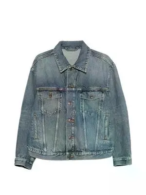 Balenciaga Asymmetrical Denim Jacket