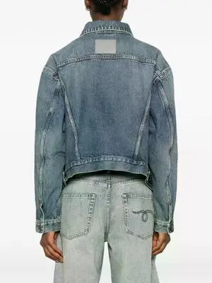 Balenciaga Asymmetrical Denim Jacket