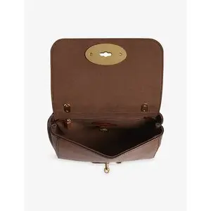 Mulberry Lily Small Grained-leather Shoulder Bag - Oak