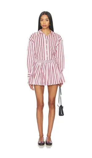 Line & Dot Vivee Striped Poplin Shirt