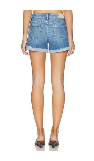 Paige Dylan Short Undone Cuff Denim Shorts