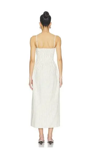 PISTOLA Bianca Shirred Bodice Dress