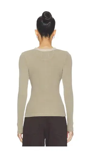 Citizens Of Humanity Drea Henley Top - Olive