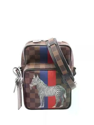 LOUIS VUITTON Damier Ebene Savanna Amazon Crossbody Bag